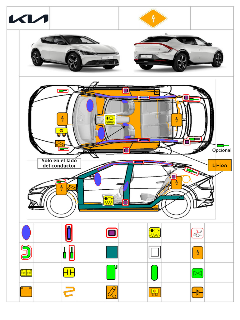 Hojarescate - ESP - CI - EV6 - MPV - 2021 - 5d - Electric | PDF