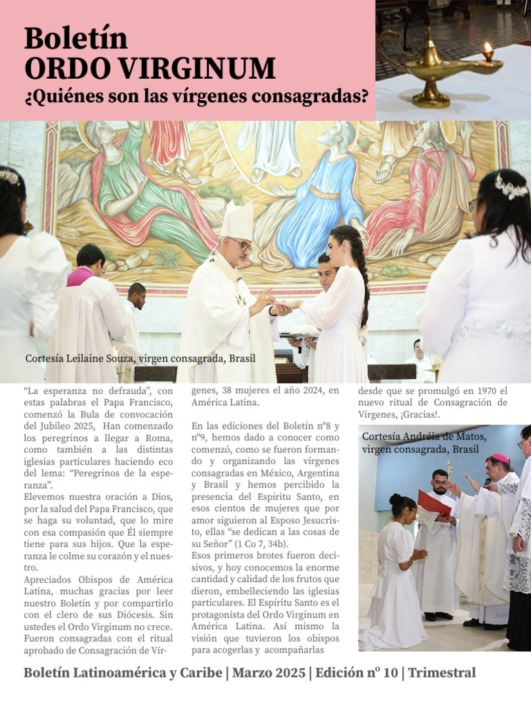Boletín Ordo Virginum #10 | PDF