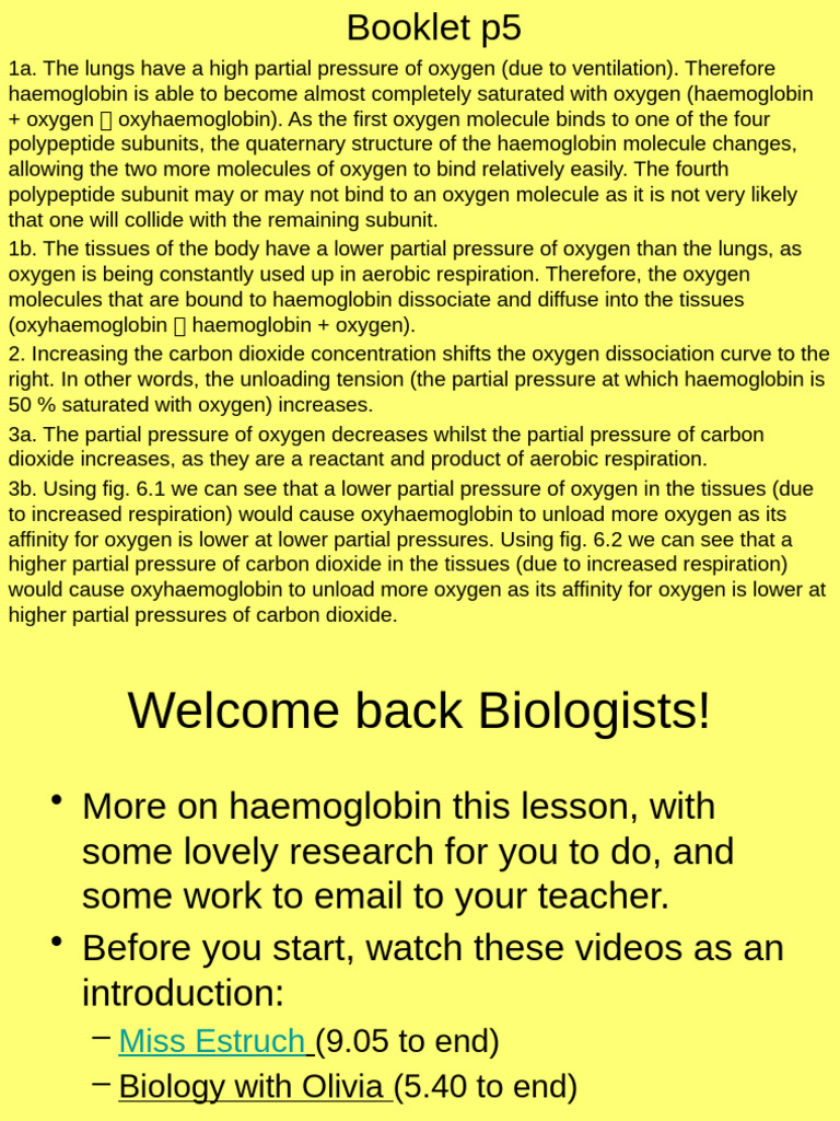 Oxygen Dissociation Curves | PDF | Hemoglobin | Respiratory System
