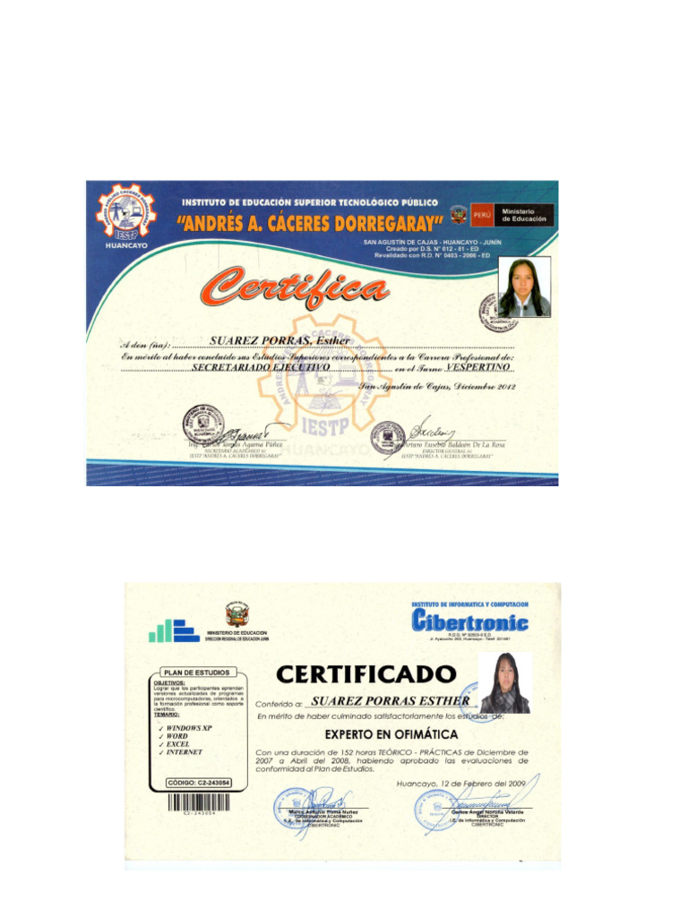 Cv. Esther Suarez | PDF