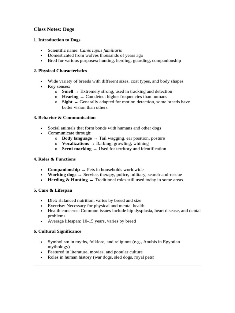 Aula 1 - Cães | PDF