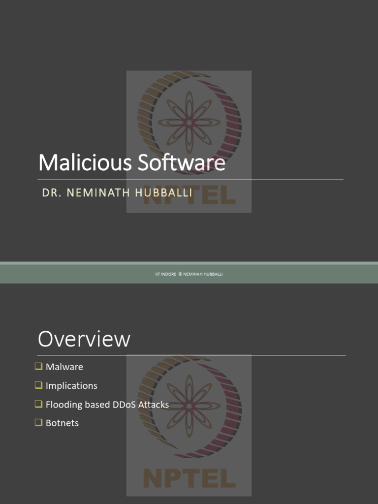 Understanding Malware and DDoS Attacks | PDF | Malware | Computer Virus