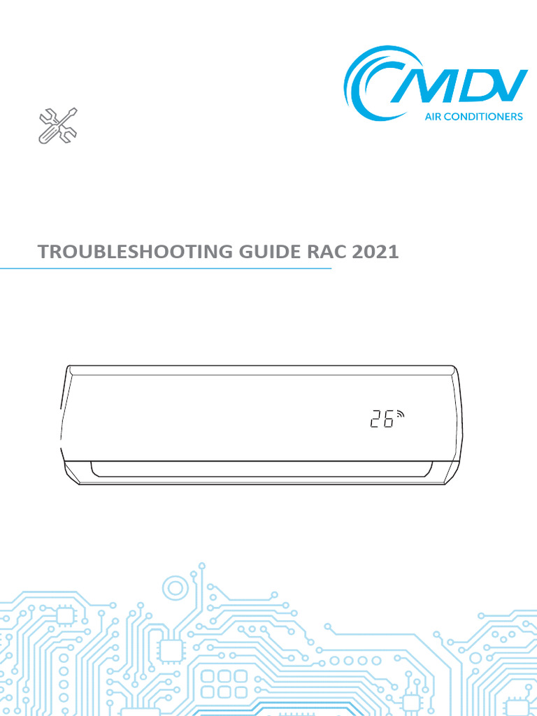 Troubleshooting Guide RAC 2021 | PDF | Air Conditioning | Electricity