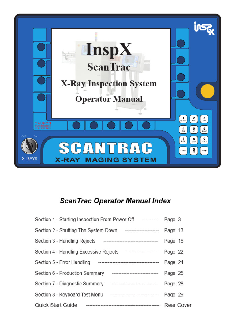 Solo Operator Rayos X Scan | PDF | Menu (Computing) | Switch