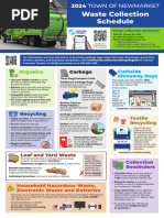 2025 Newmarket Calendar - FINAL-s | PDF | Waste | Recycling