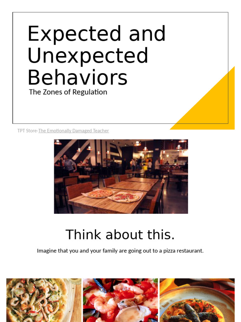Understanding Expected vs. Unexpected Behaviors | PDF