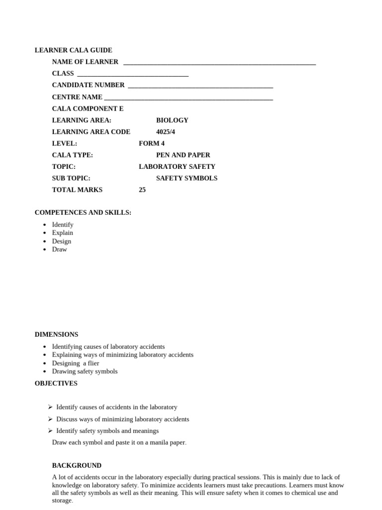 BIO F 4 CALA Guide Comp E 2024 | PDF