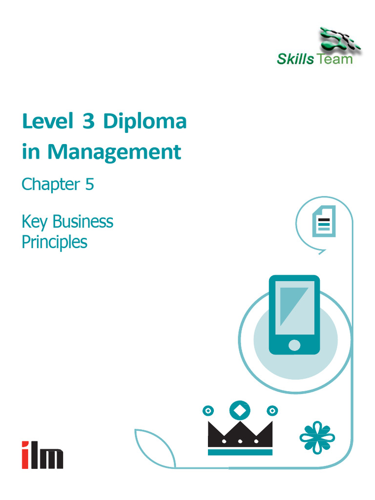 Management Chapter 5 Key Business Principles | PDF | Legal Liability ...