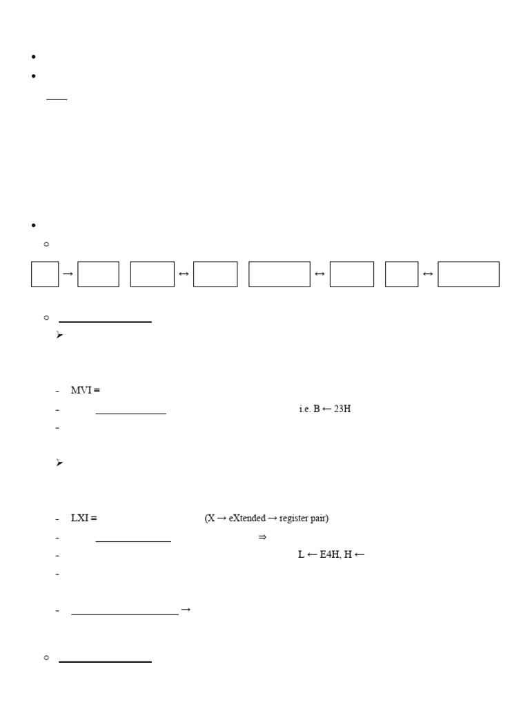 8085 Microprocessor Instruction Set | PDF | Computer Engineering ...