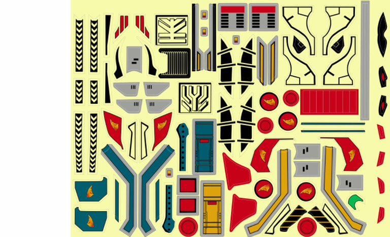 Pegatinas Assault Team_iru | PDF