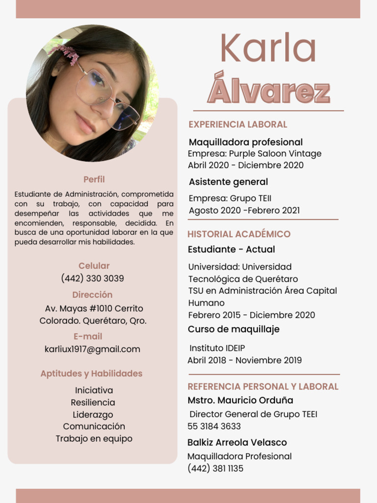 CV Karla Alvarez | PDF
