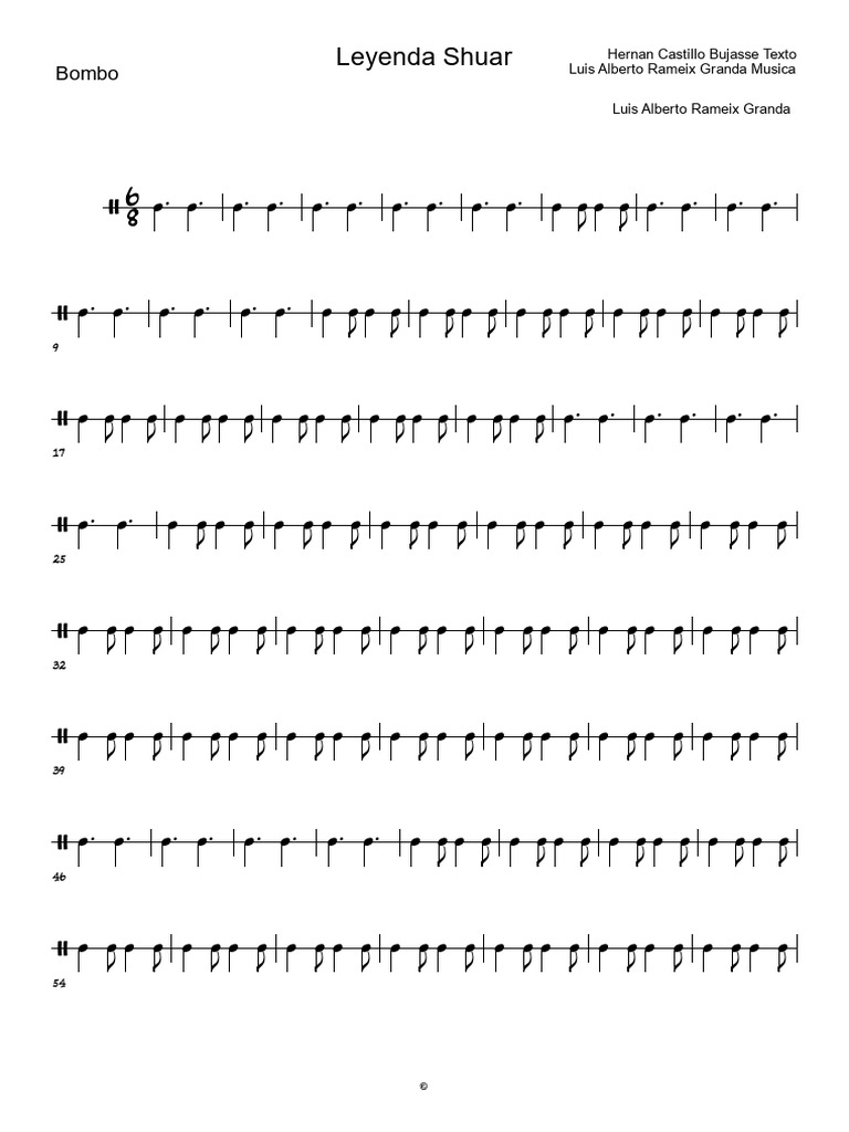 Leyenda Shuar Ok - Bombo | PDF