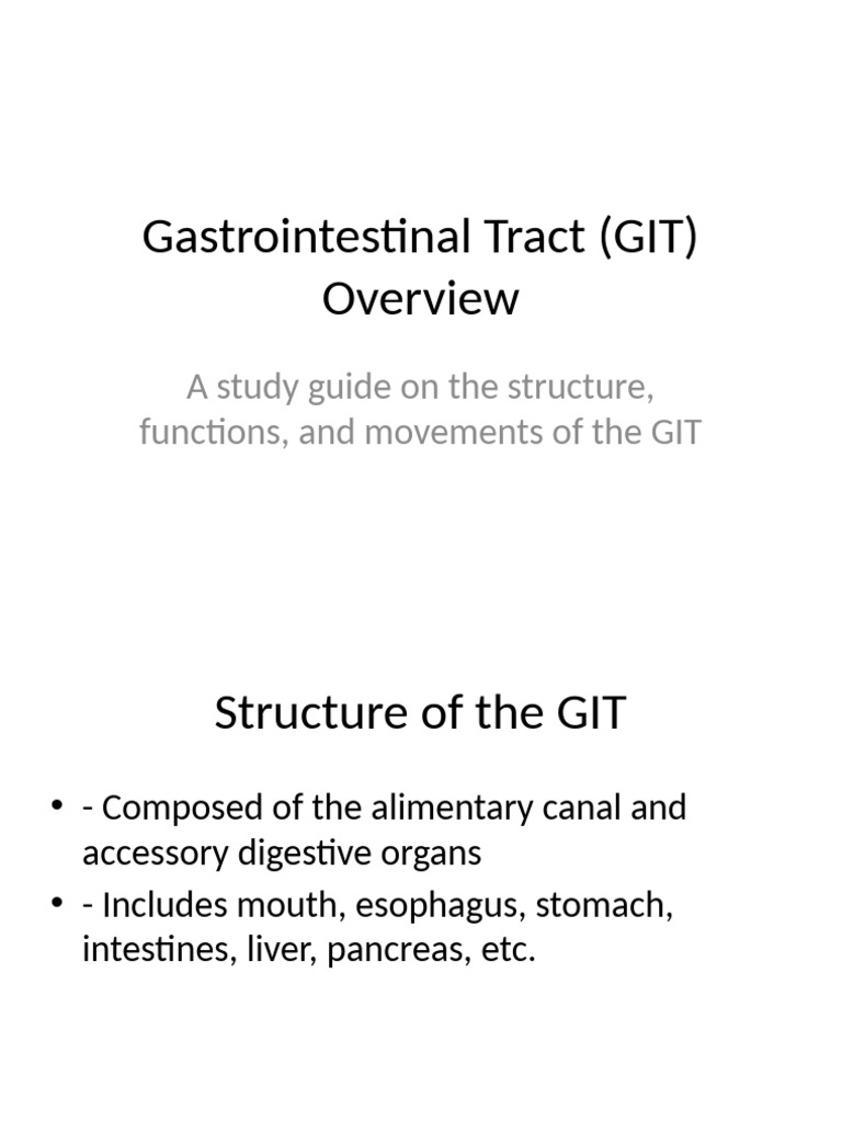 GIT Presentation Recreated | PDF