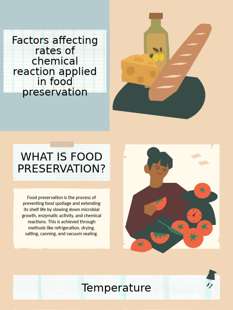Chemical Reaction Factors in Food Preservation | PDF | Food ...