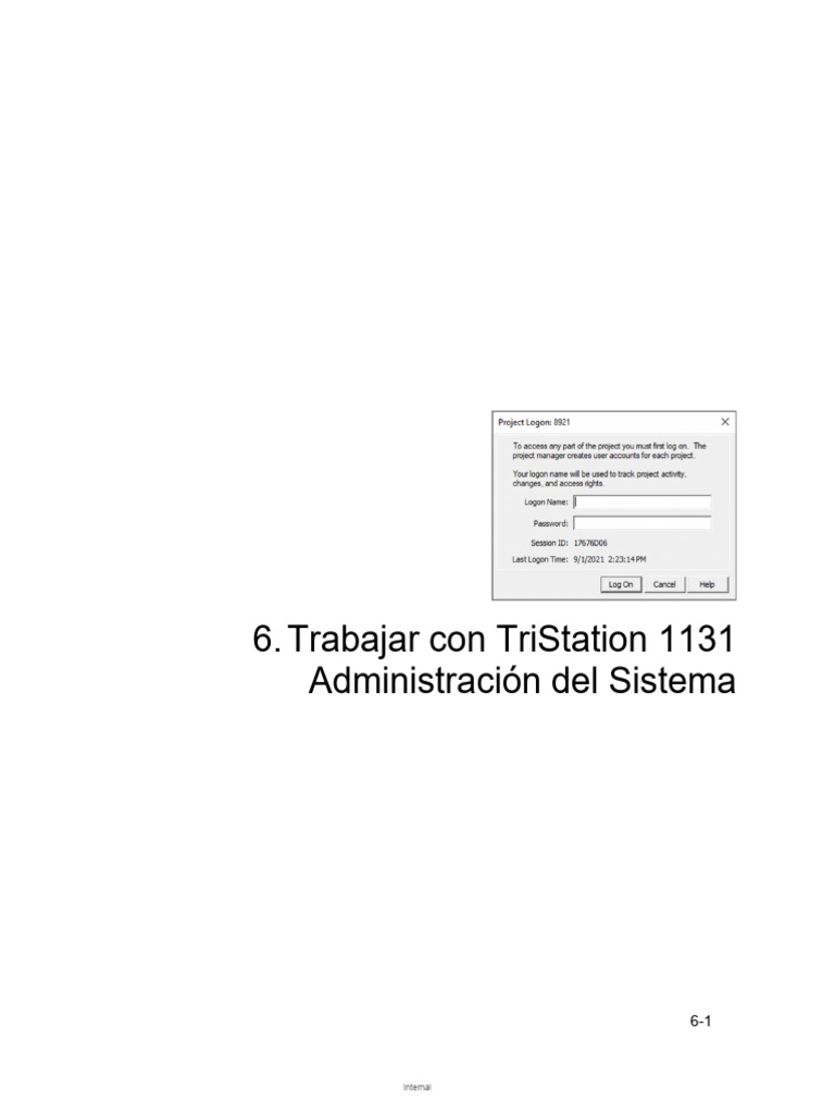 Working With TriStation 1131 System Administration Es | PDF | Contraseña | La seguridad informática