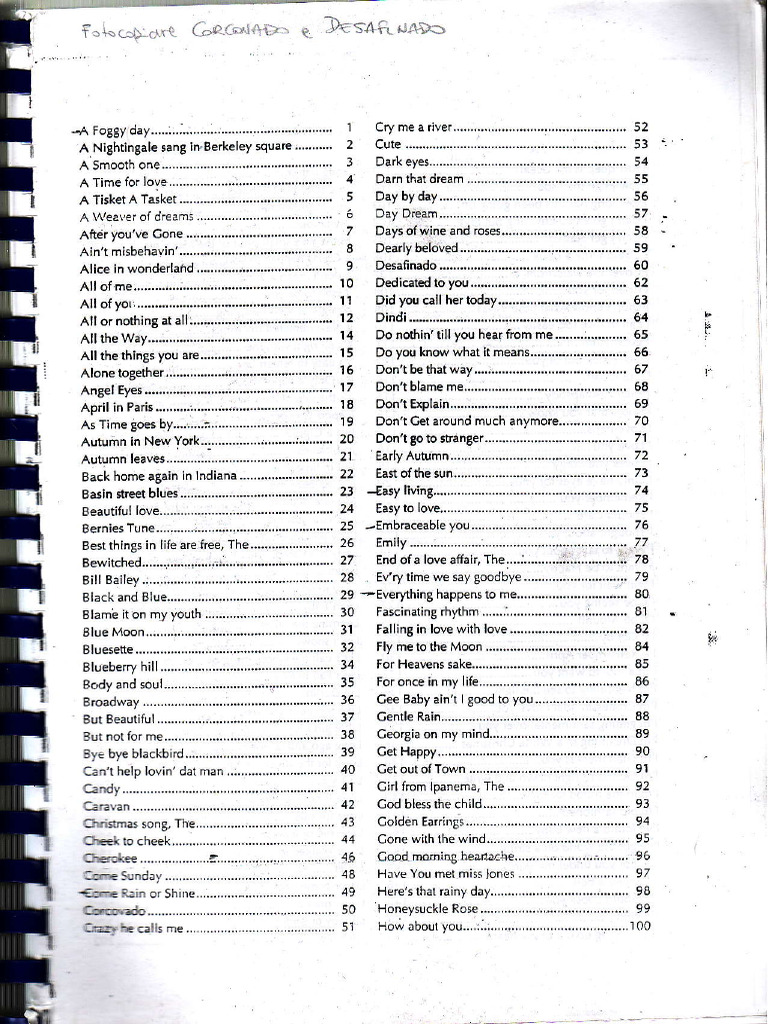 Female Real Book | PDF