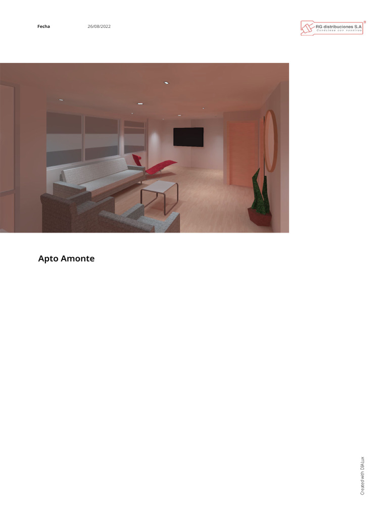 Informe Luminotecnico Apto | PDF