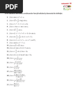Tabel Derivate | PDF