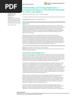 DBT Skills - Nightmare Protocol | PDF | Nightmare | Dialectical ...