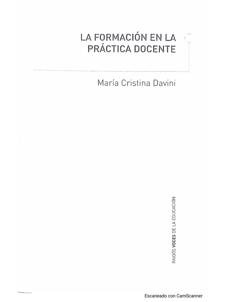Capitulo 1 Davini | PDF