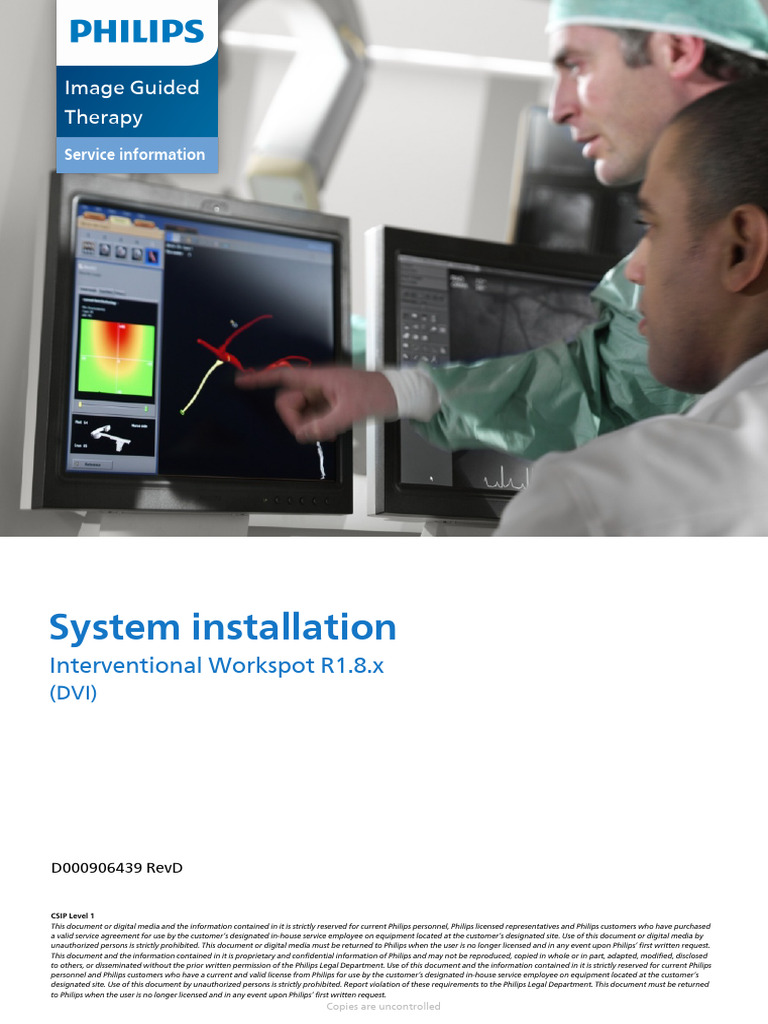 System Installation: Image Guided Therapy | PDF | Computer File ...