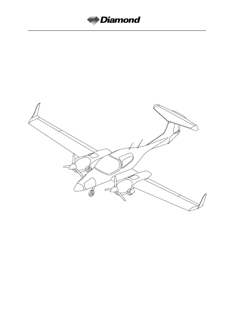 DA42 AMM r5 | PDF | Flight Control Surfaces | Landing Gear