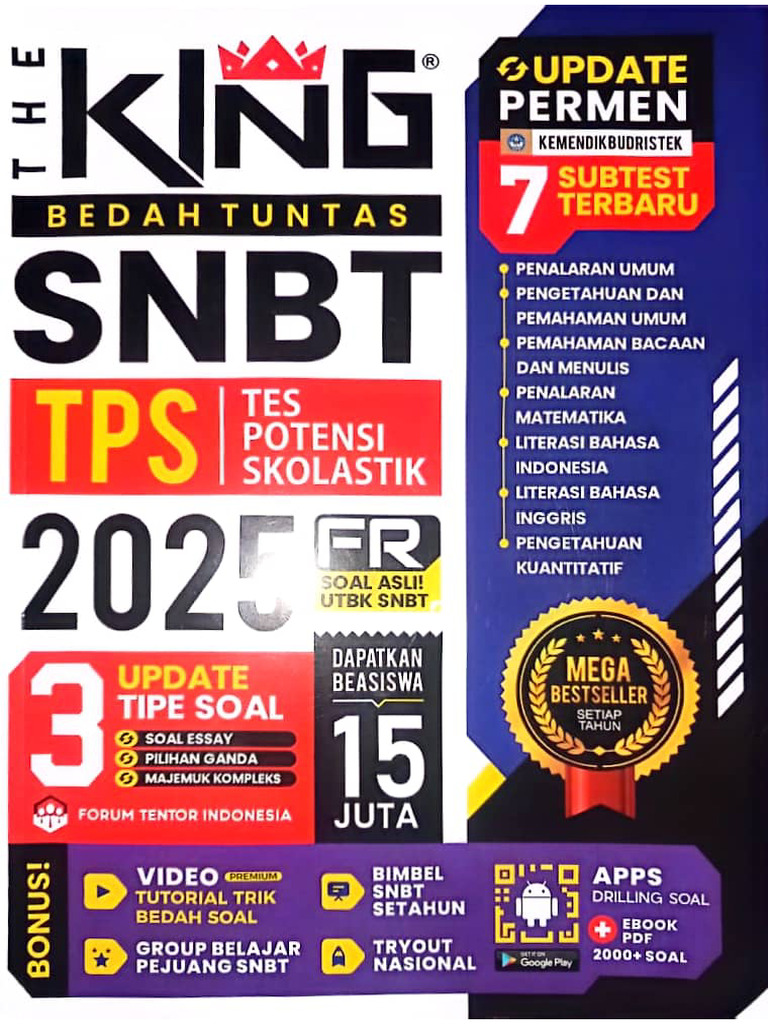 E-Book PTN The King Utbk SNBT 2025 (Sfile | PDF
