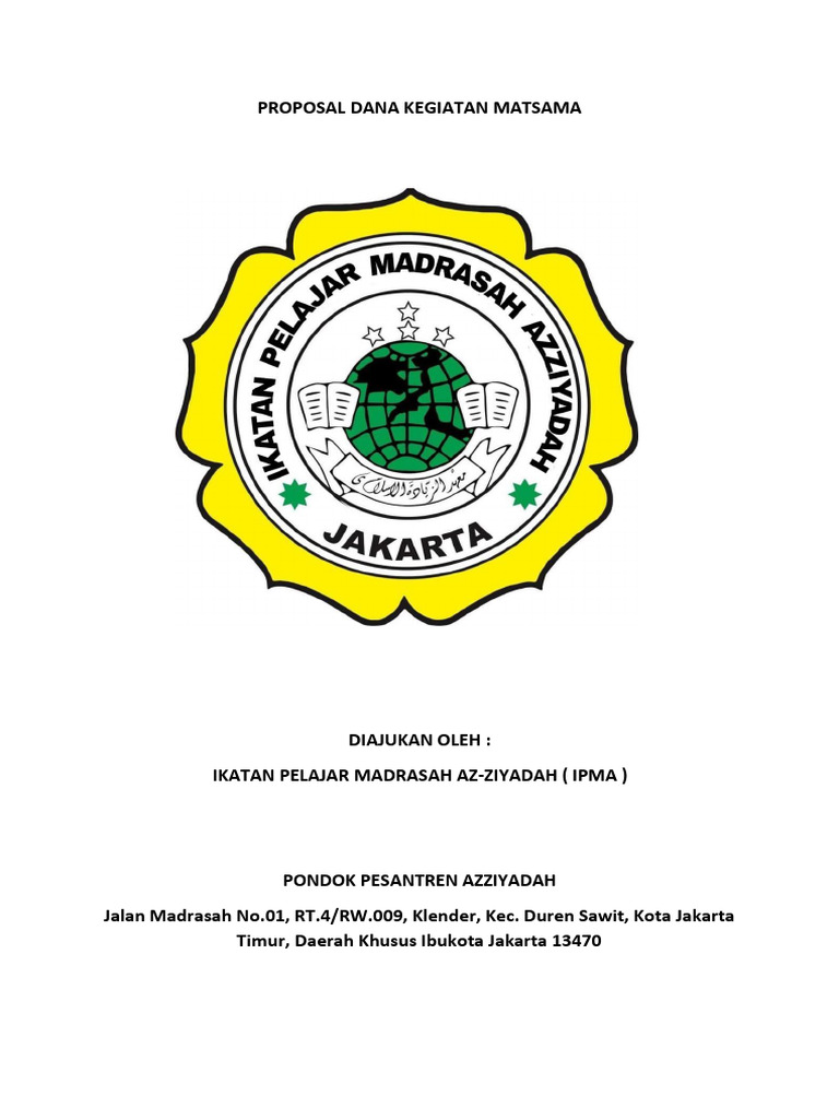 Proposal Matsama 24-25 | PDF