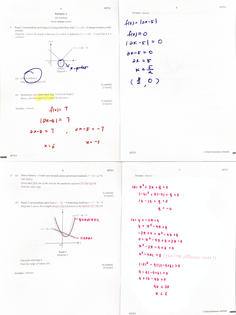 PAT F4 Kertas 1 | PDF