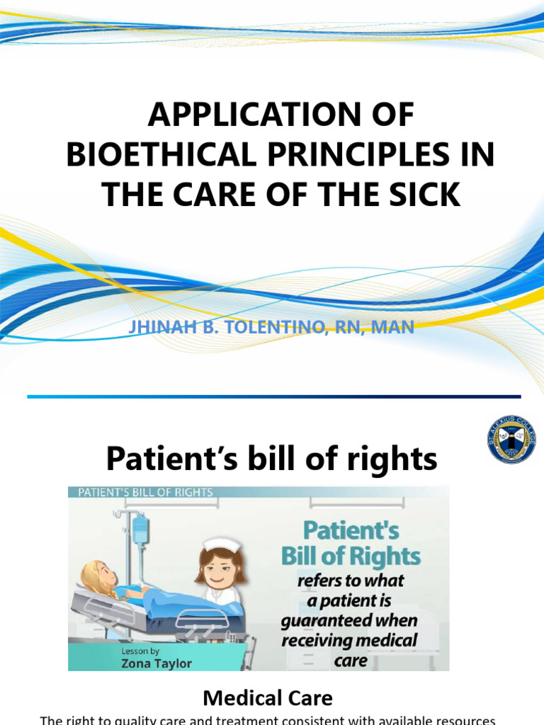 Bioethical Principles in Patient Care | PDF | Miscarriage | Abortion
