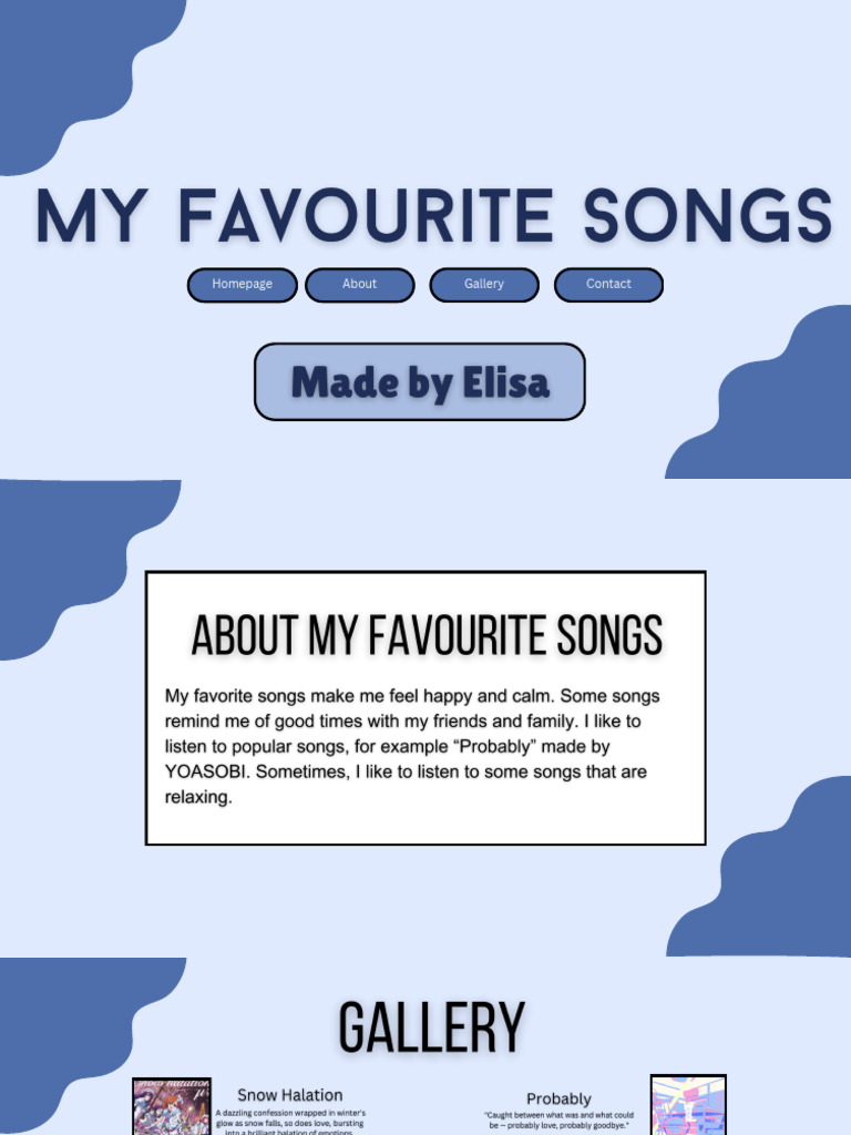 MY Favourite Songs | PDF