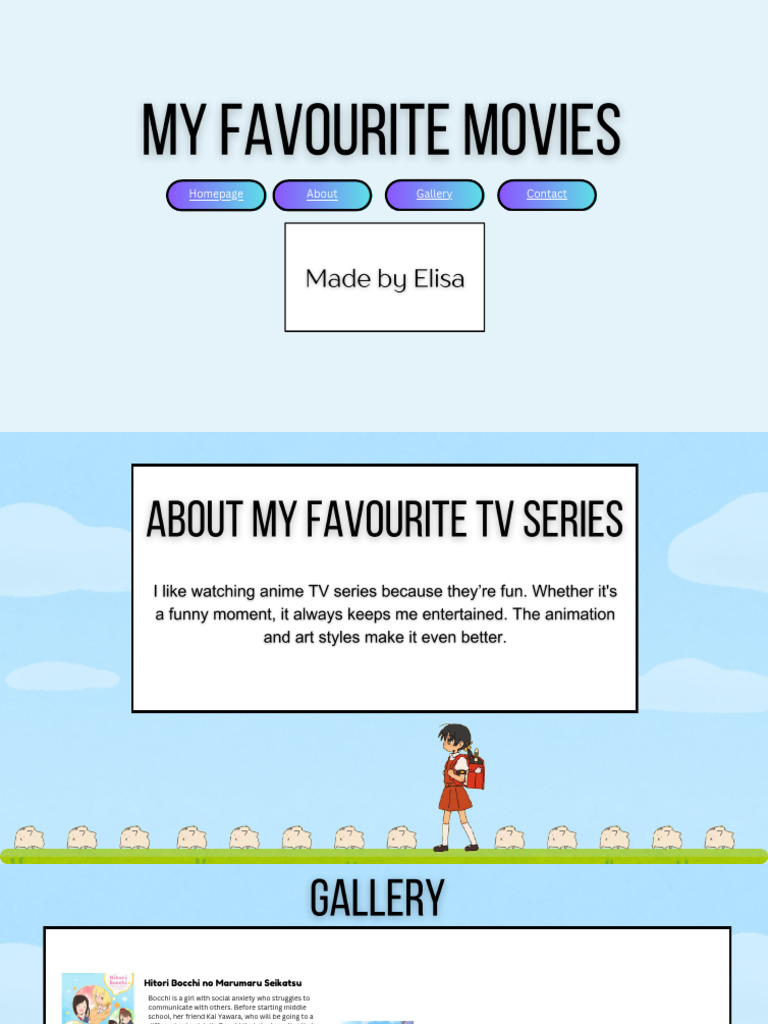 My Favourite Movies | PDF