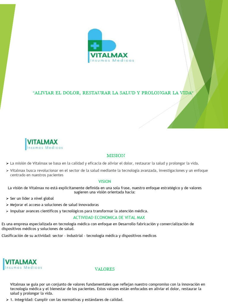 Vitalmax Empresa 1 | PDF
