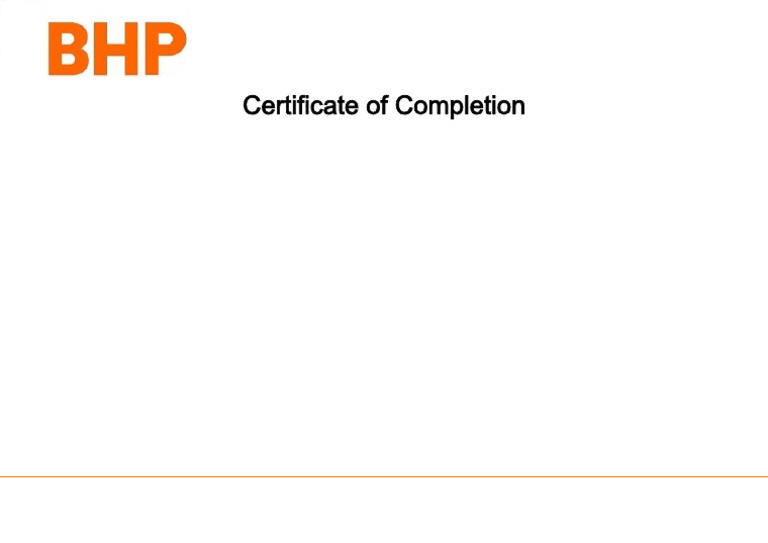 CertificateOfCompletion Spotting | PDF