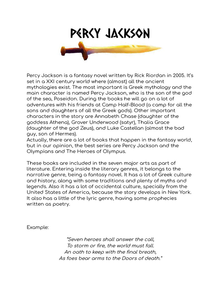 Percy Jackson | PDF