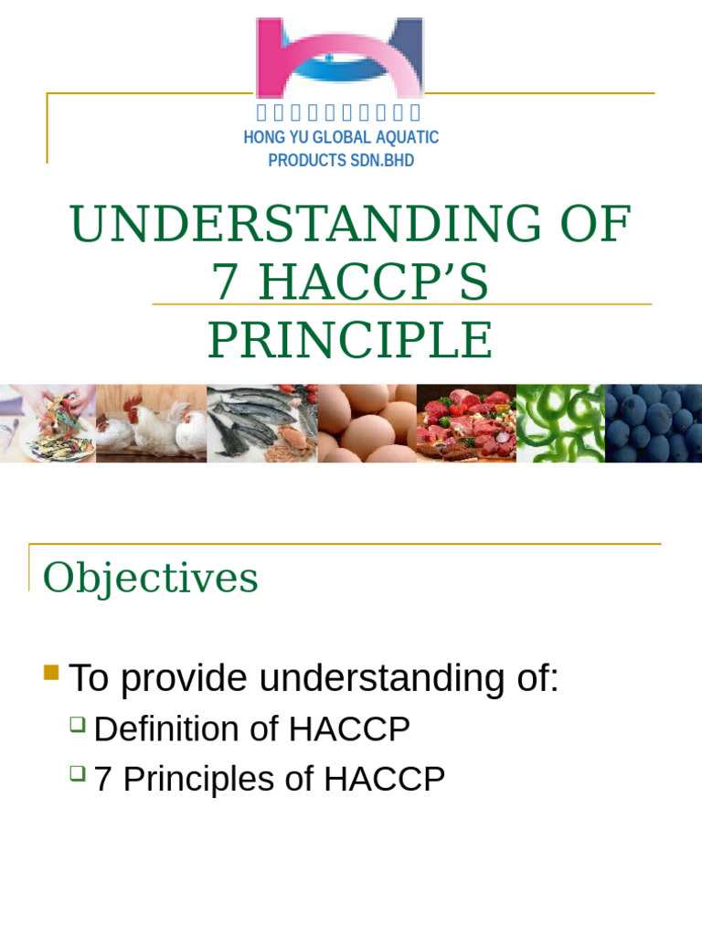 Internal Training for Understanding of HACCP Pronciples | PDF | Hazard ...