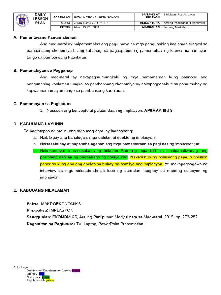 IMPLASYON | PDF