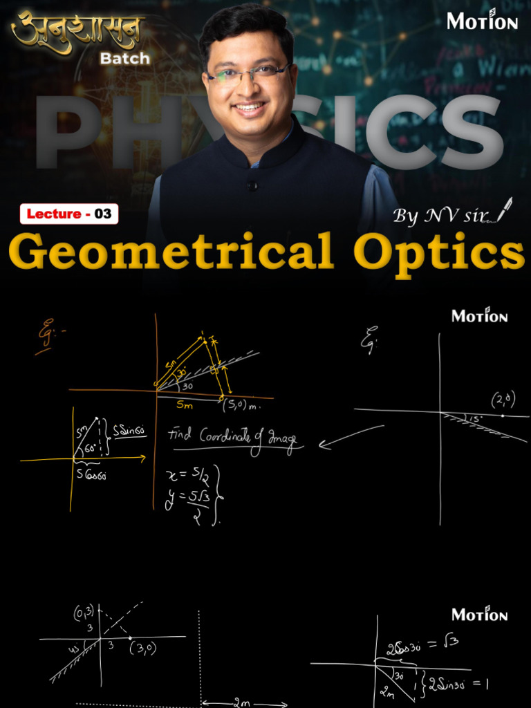 Geo Optics - Lec - 03 - NV Sir | PDF