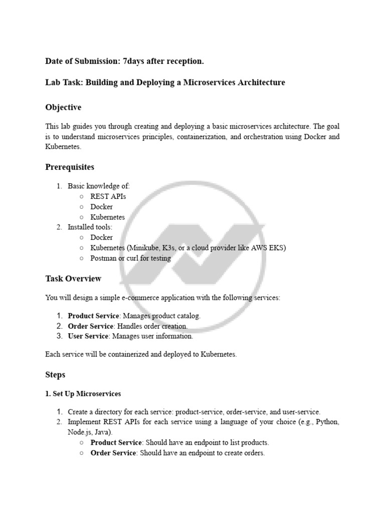 Deploying Microservices with Docker & Kubernetes | PDF | Information ...