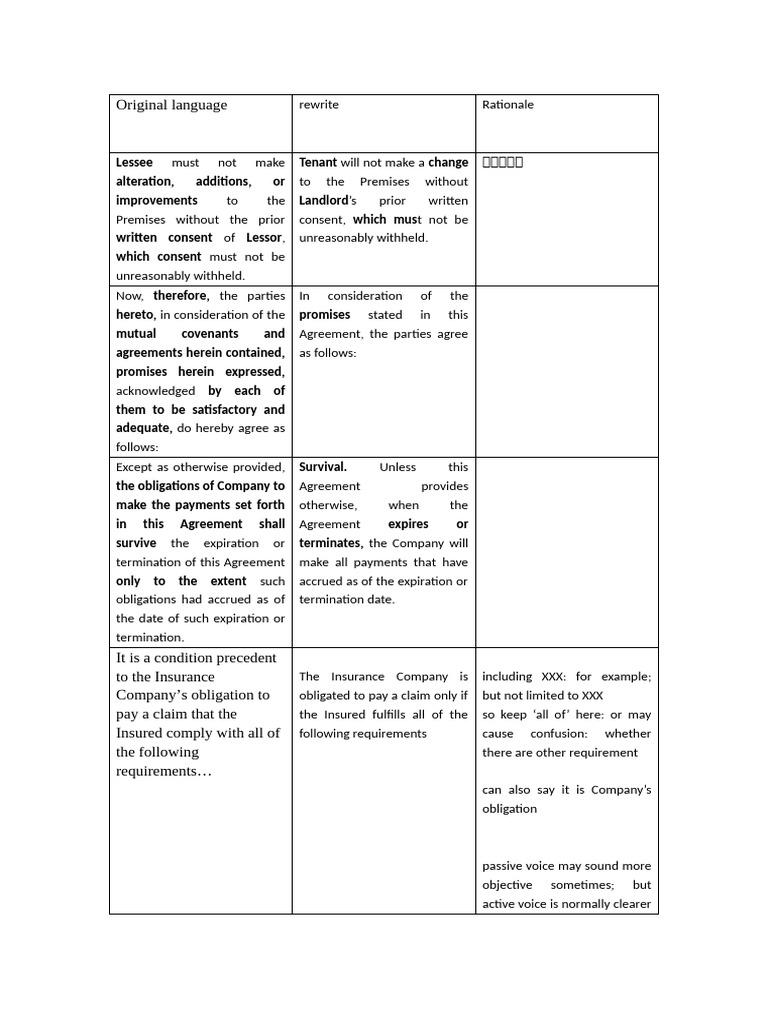 assignment changes_副本 | PDF | Lease | Landlord