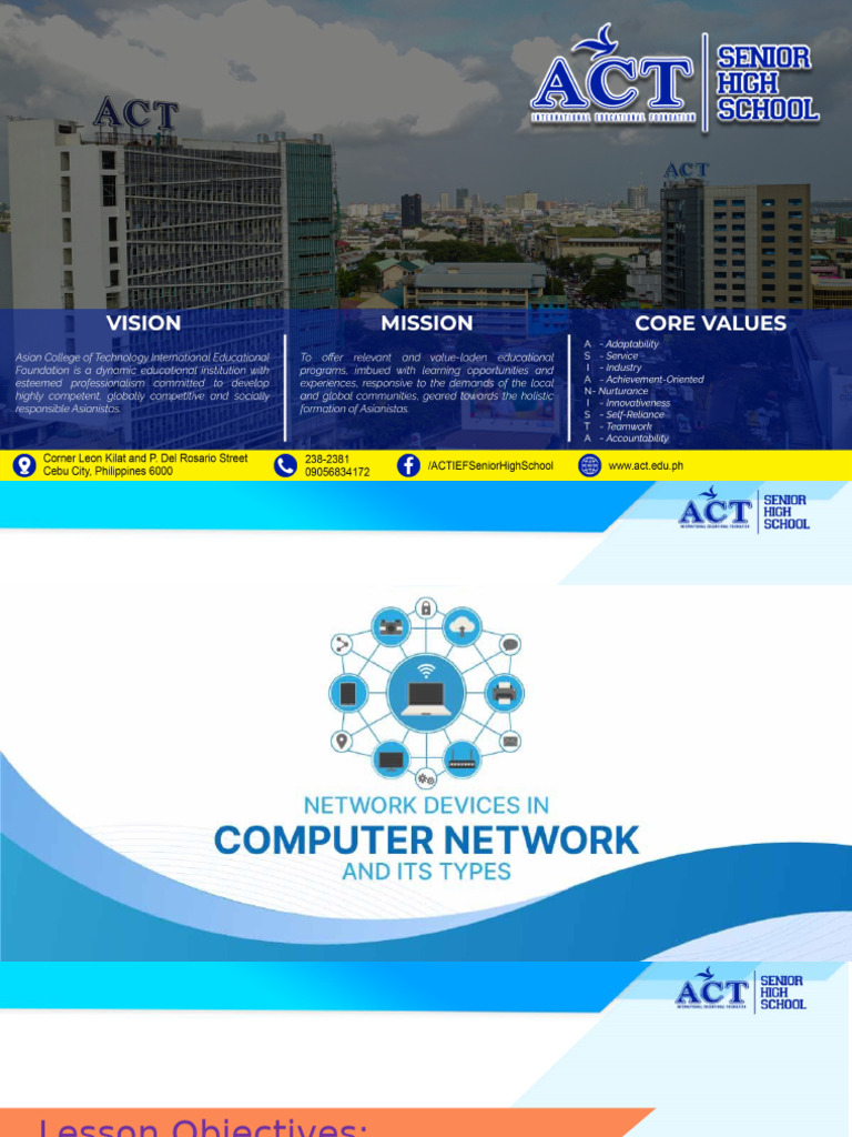 Network Devices in Computer Network | PDF | Computer Network | Router (Computing)