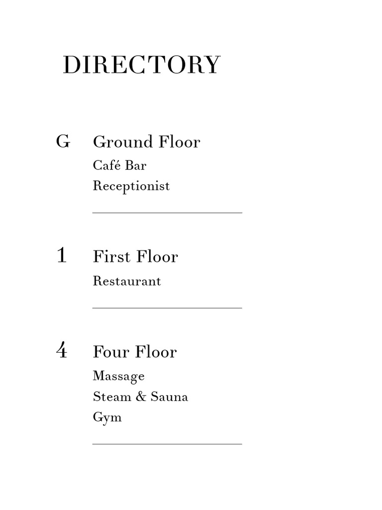 Directory | PDF