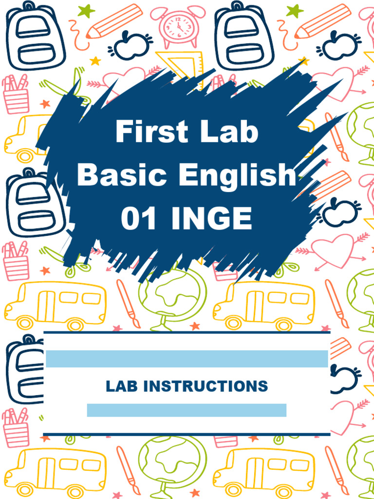 First Lab Instructions and Rubric - BASIC English 01 INGE | PDF | Human ...