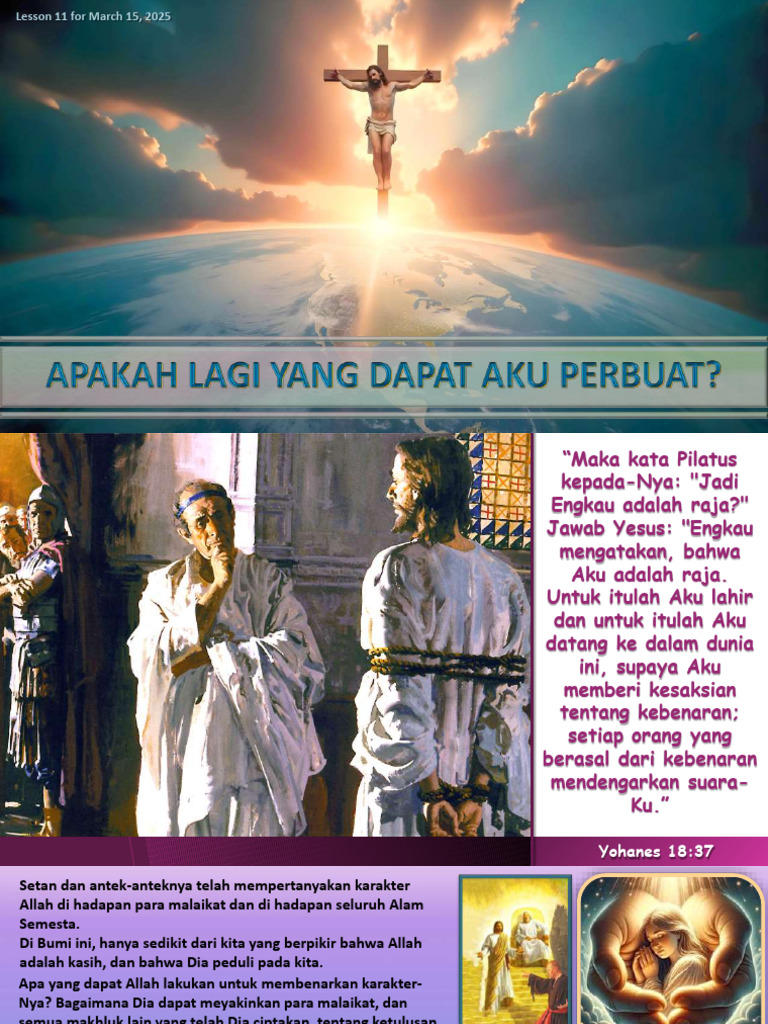Kemenangan Yesus dan Karakter Allah | PDF