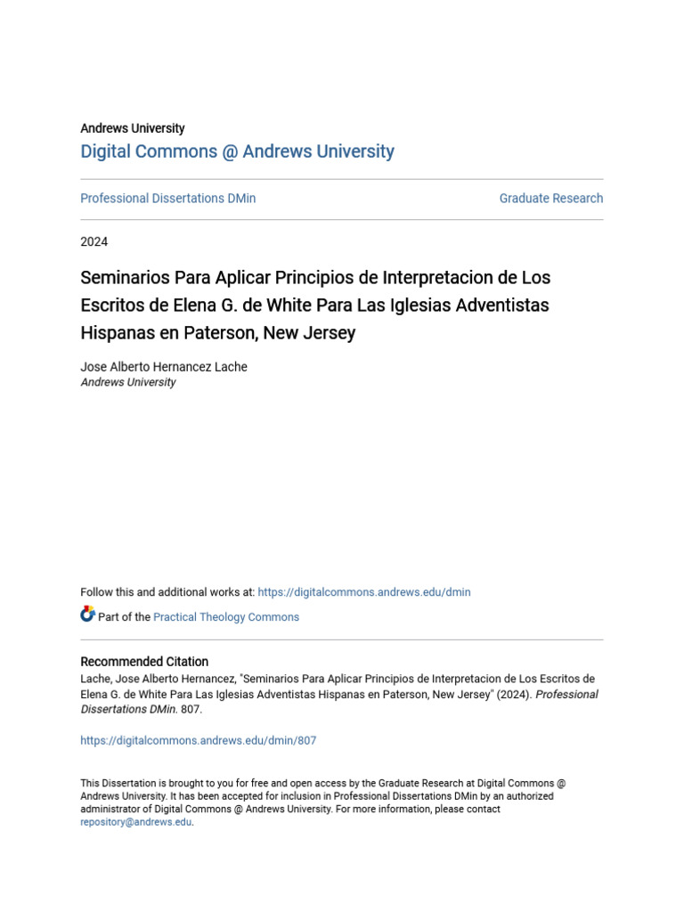 Seminarios para Aplicar Principios de Interpretacion de Los Escri | PDF | Evaluation | Leadership