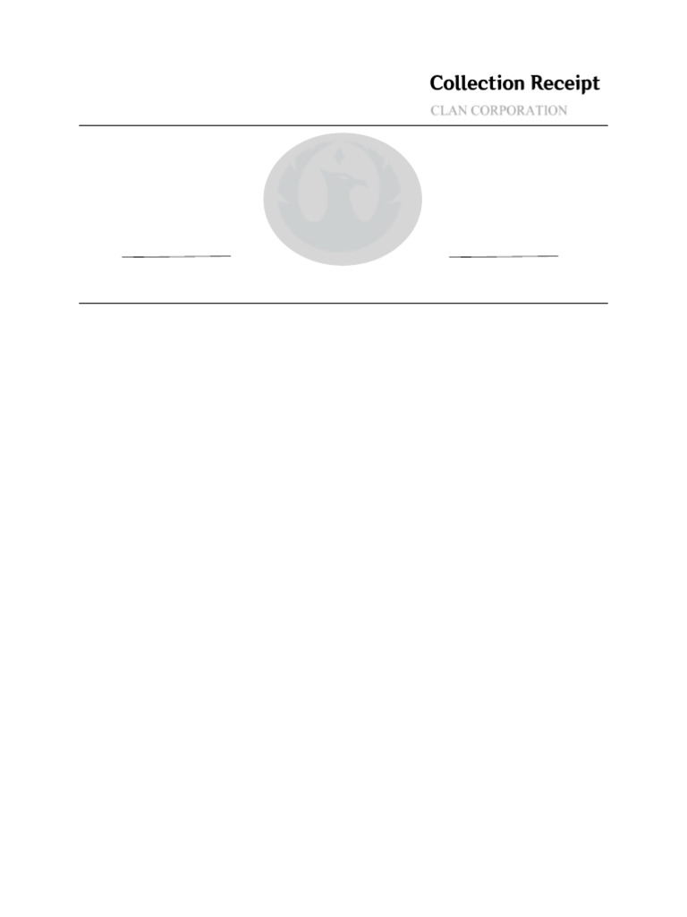 Collection-Receipt-2 | PDF