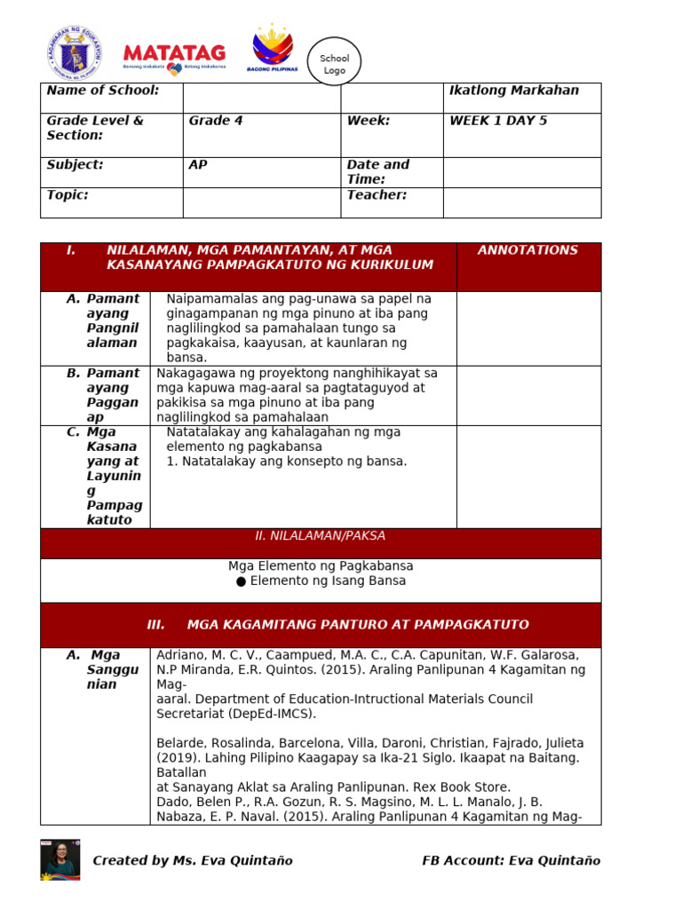 AP4-Q3-W1-DAY5 | PDF