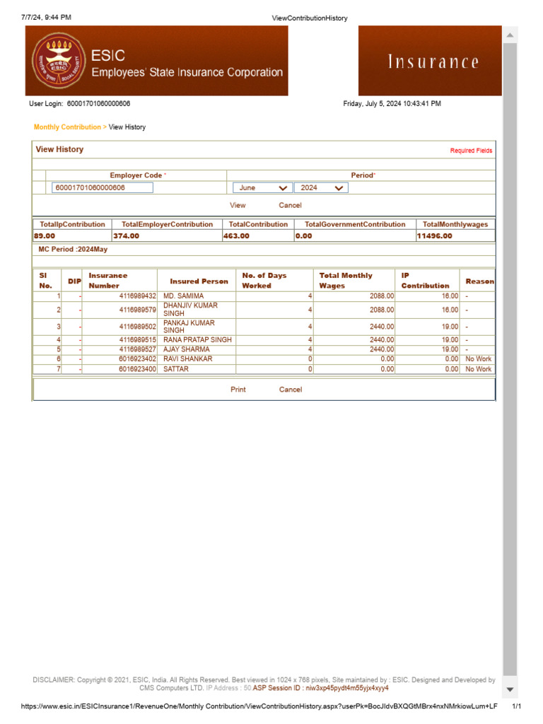 View Contribution History | PDF