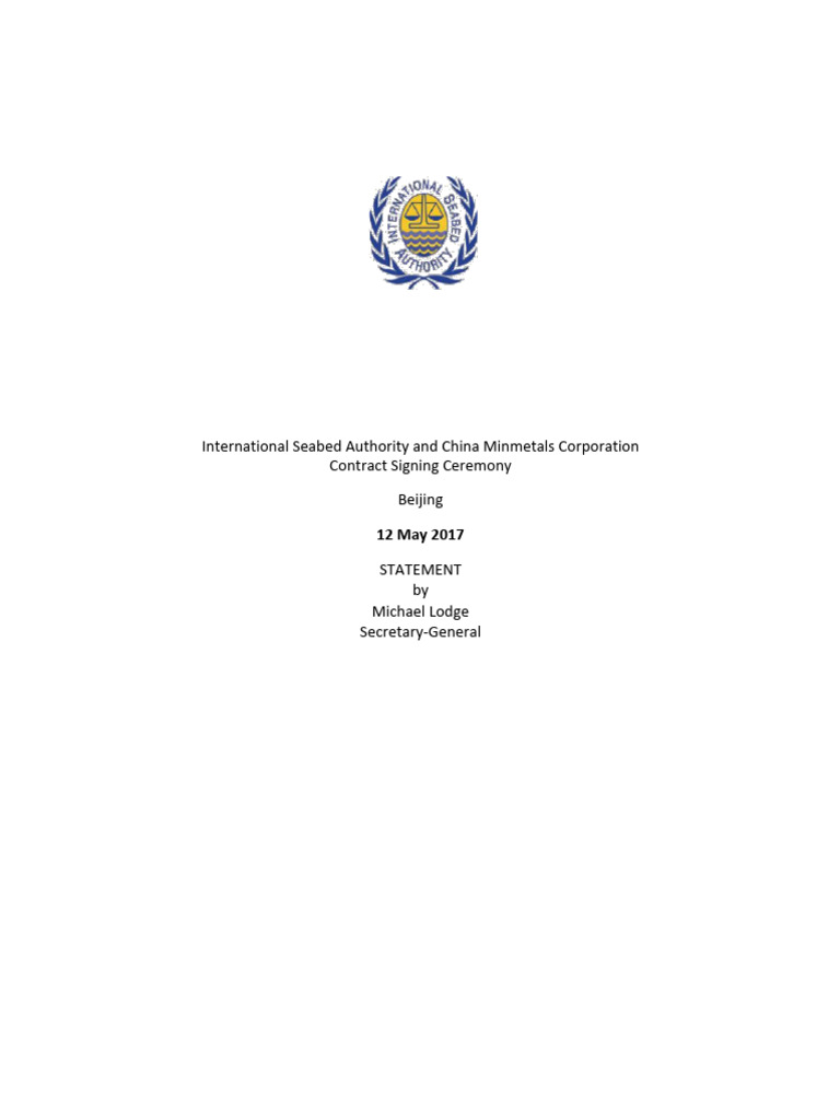 12 - May - 2017 Signing Ceremony | PDF | Natural Environment | Earth ...
