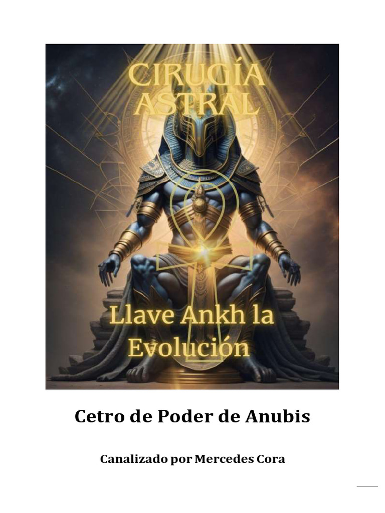 Cetro de Poder de Anubis | PDF | Mitologia Egipcia | Religión Egipcia Antigua